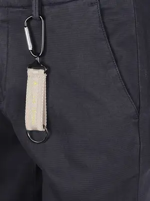 MANUEL RITZ American Pocket Trousers - Blue