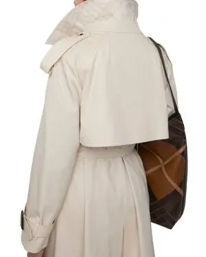 Burberry Long Gabardine Fitzrovia Trench Coat
