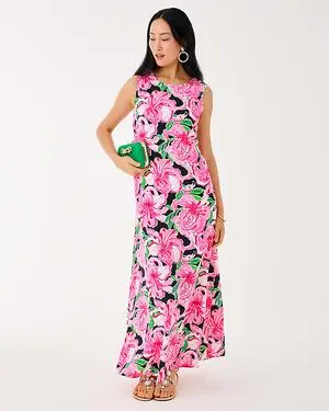 Lilly Pulitzer® Iris Silk Maxi Dress