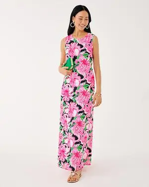 Lilly Pulitzer® Iris Silk Maxi Dress