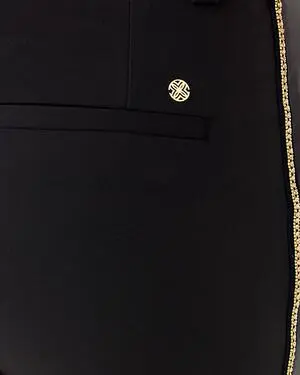 Lilly Pulitzer® Ana Embellished High Rise Crop Flare Pant