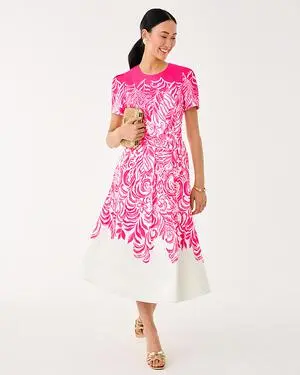 LILLY PULITZER Loradonna Stretch Midi Dress