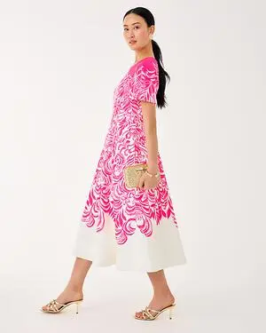 LILLY PULITZER Loradonna Stretch Midi Dress