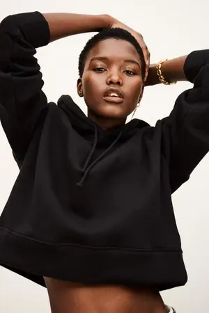 Ba&sh Didi Hoodie With Jewel Details - Black