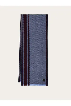 FERRAGAMO Cashmere Scarf - Navy