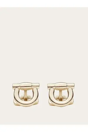 FERRAGAMO Gancini Cufflinks - Gold