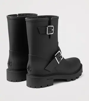 JIMMY CHOO Biker Ankle Boots