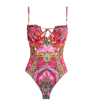 Camilla Ruched Cup Heirloom One-piece Swimsuit