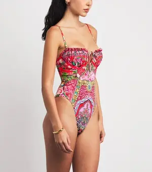 Camilla Ruched Cup Heirloom One-piece Swimsuit