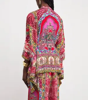 Camilla Silk Scarf Blouse