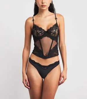 SKIMS Lace Demi Corset