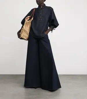 Zimmermann Denim Billow Shirt