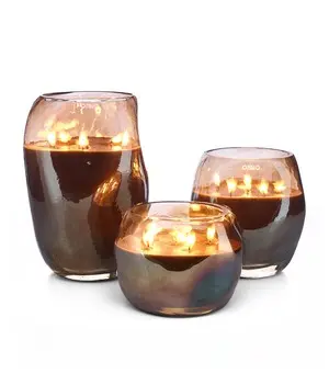 ONNO Small Sage Cape Champagne Candle