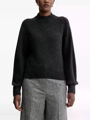 SESSUN Wool Blend High Neck Sweater
