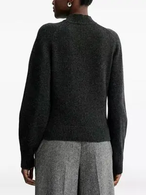 SESSUN Wool Blend High Neck Sweater