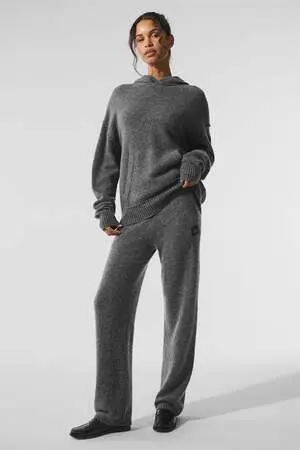 Alo Yoga Wool Cashmere New Class Sweatpant - Platinum Grey