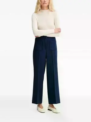 SESSUN Cropped Flared Trousers