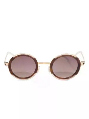 Mykita Pearl Round-frame Sunglasses - Brown