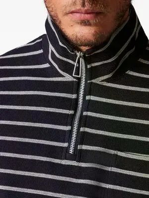 Paul Smith Striped Zip-up Sweater