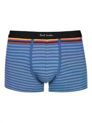 Paul Smith Striped Elasticated Boxer - Blue