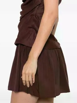 Faithfull The Brand Hedy Square-neck Mini Dress