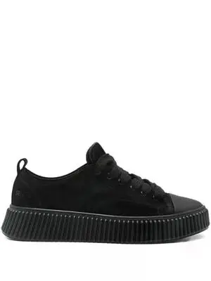 RHUN Fluted Sole Sneakers - Black