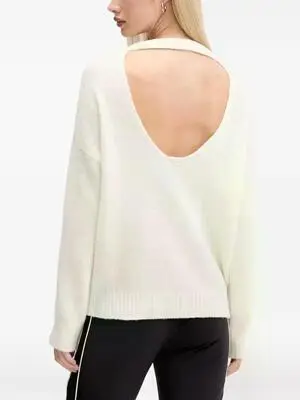 Hugo Open-back Pullover Sweater