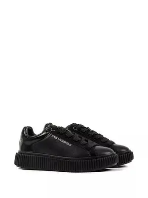 Karl Lagerfeld Platform Lace-up Trainers