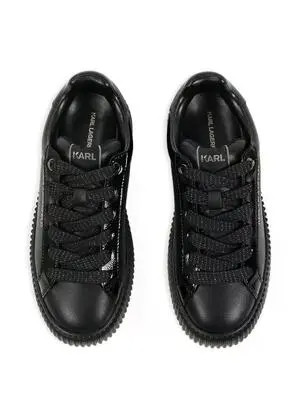 Karl Lagerfeld Platform Lace-up Trainers