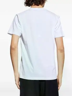 Versace Printed Cotton-jersey Slim T-shirt - White