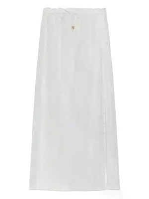 Melissa Odabash Drawstring Maxi Skirt