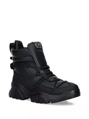 EA7 Lace-up Ankle Boots