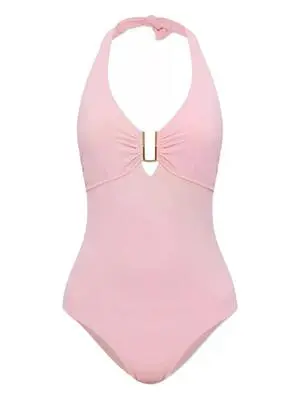 Melissa Odabash Tampa Tie-fastening Swimsuit - Pink