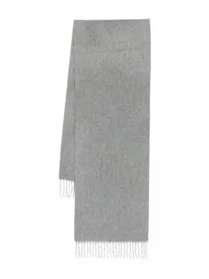 BEGG X CO Fringed Cashmere Scarf - Grey