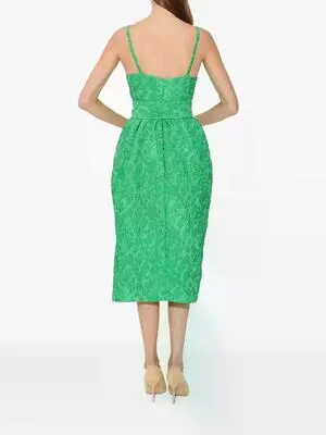 Rosie Assoulin Artichoke Midi Dress