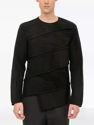 BLACK COMME DES GARÇONS Crew-neck Sweater