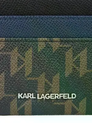 Karl Lagerfeld Monogram-print Cardholder