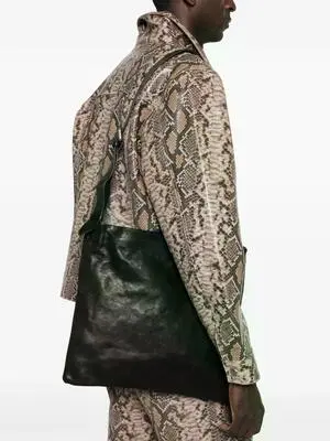 SOMMET Small Lidia Wax-finish Leather Shoulder Bag