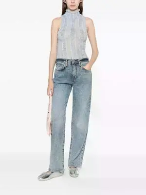 TRIARCHY 5-pocket Straight Leg Jeans