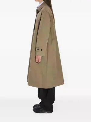 THE ROW Lolana Buttoned Coat - Neutrals
