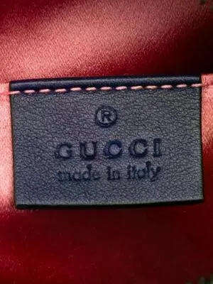 Gucci Gg Marmont Matelassé Velvet Crossbody Bag - Blue