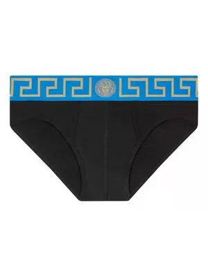 Versace Medusa-waistband Briefs - Black