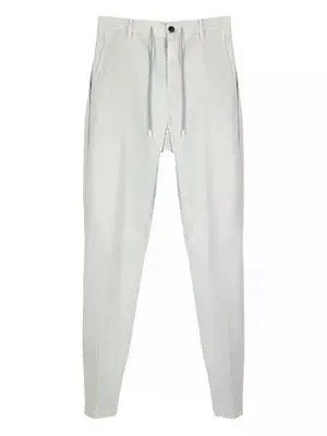 Eleventy Drawstring Tapered Trousers - Neutrals