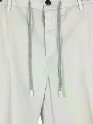 Eleventy Drawstring Tapered Trousers