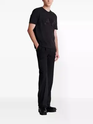 Balmain Crystal-embellishment T-shirt