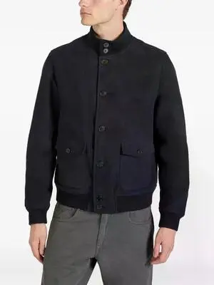 SLOWEAR Button-up Bomber Jacket
