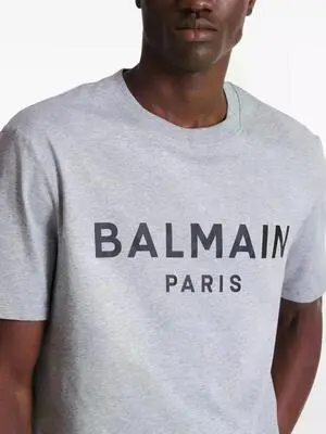 Balmain Printed Cotton T-shirt