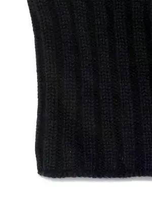 DELL'OGLIO Ribbed Neck Warmer