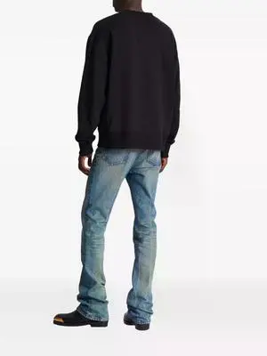 Balmain Logo-print Cotton Sweatshirt