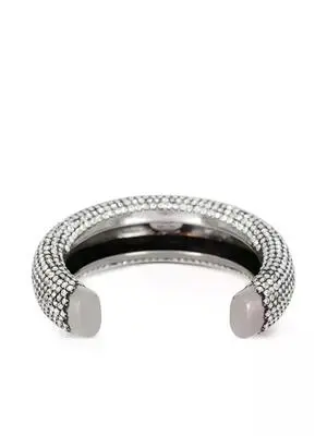 Balmain Rhinestone-embellished Bangle Bracelet Set